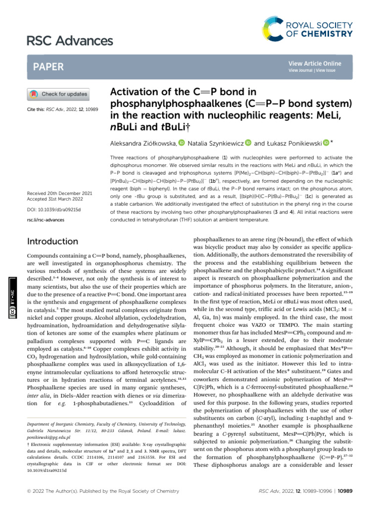 activation-of-the-c-p-bond-in-phosphanylphosphaalkenes-c-p-p-bond-system-in-the-reaction-with ...