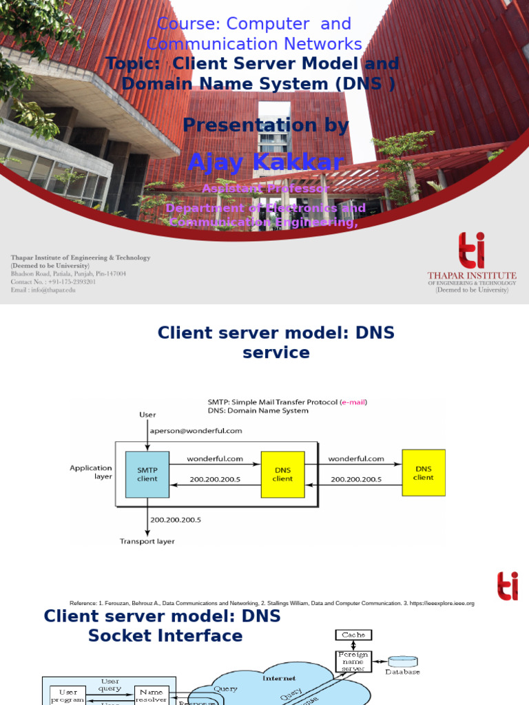 Client Server Model | PDF