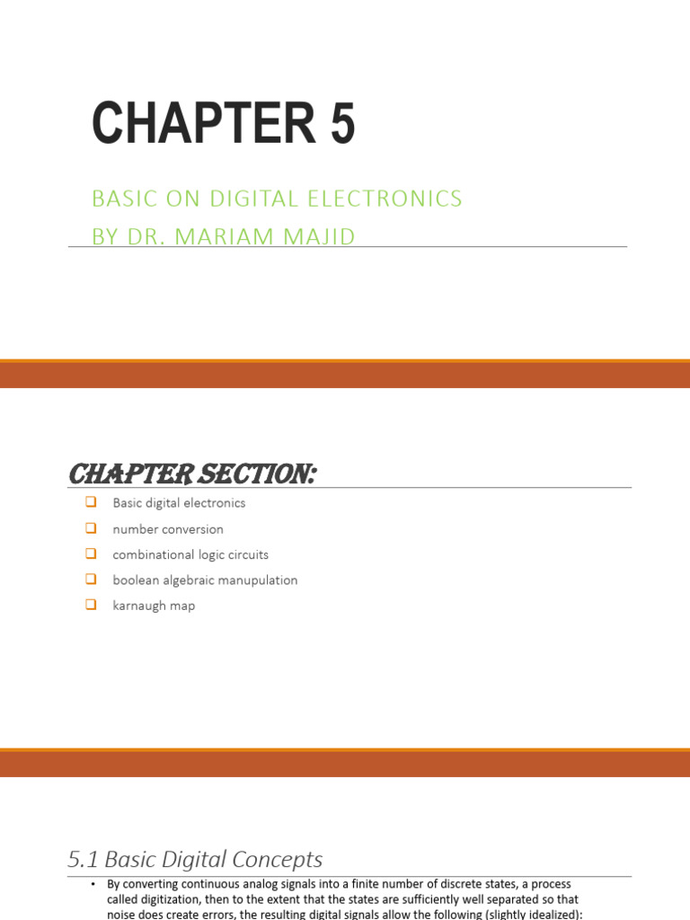 Digital Electronics Basics Explained | PDF | Logic Gate | Digital ...