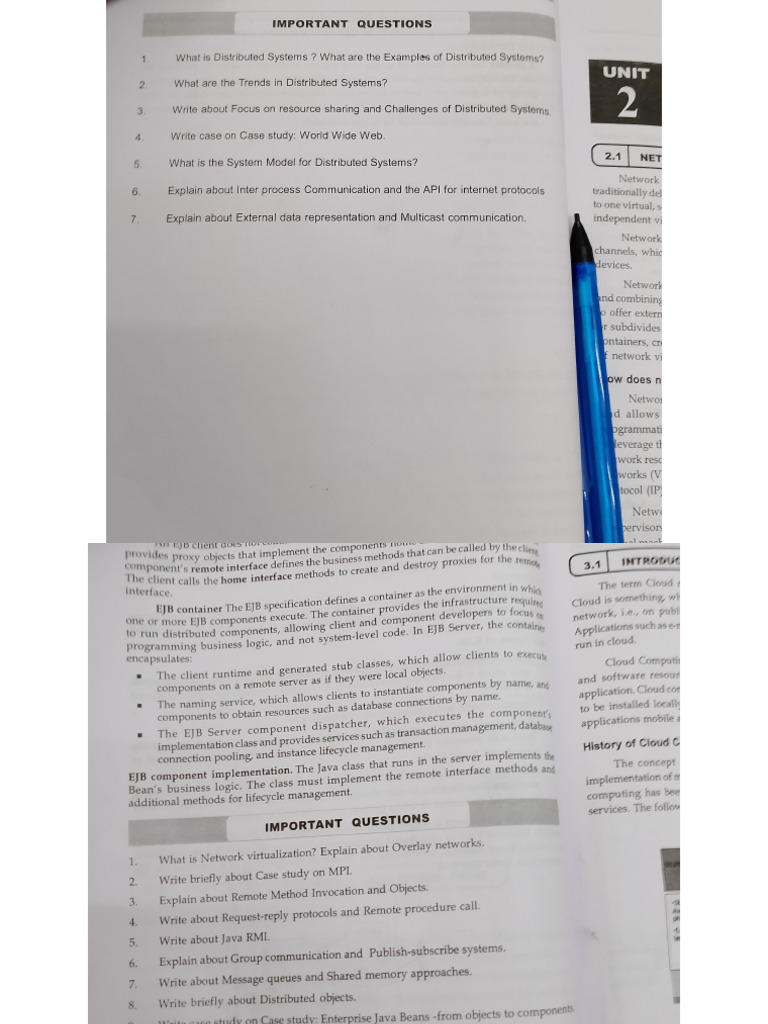 CC Important Questions | PDF