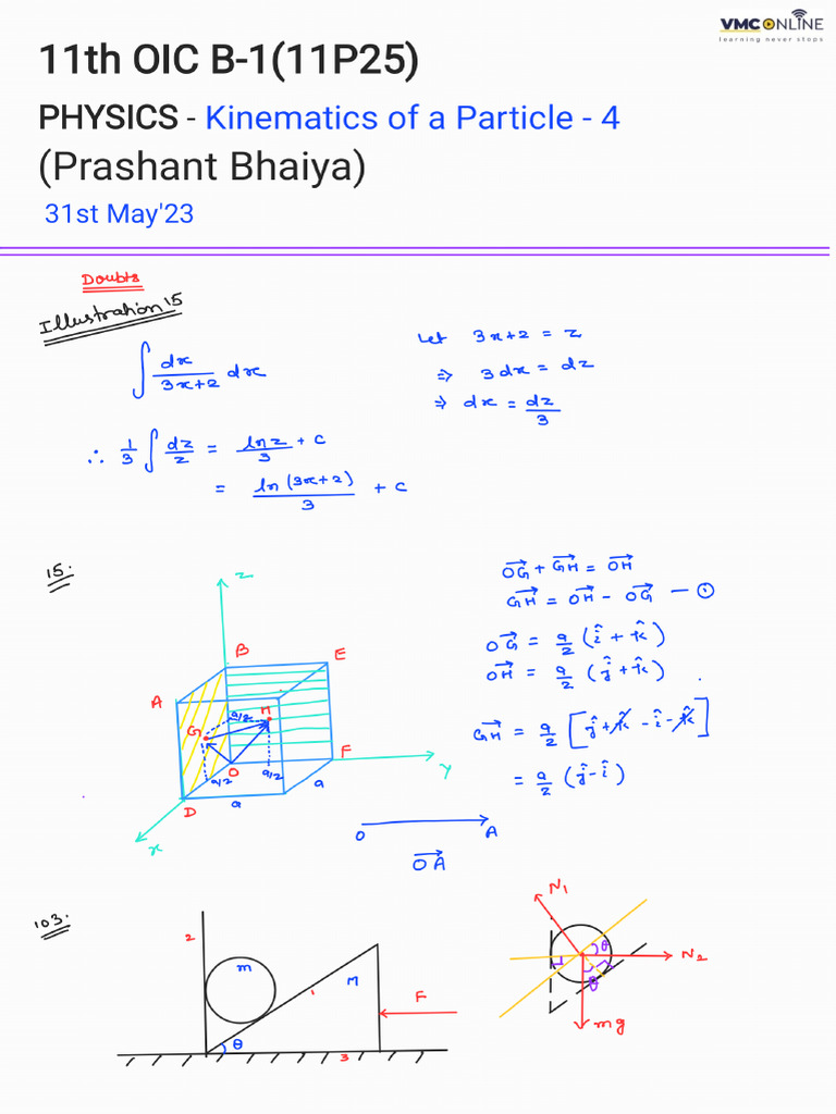 Physics_Kinematics_4 | PDF