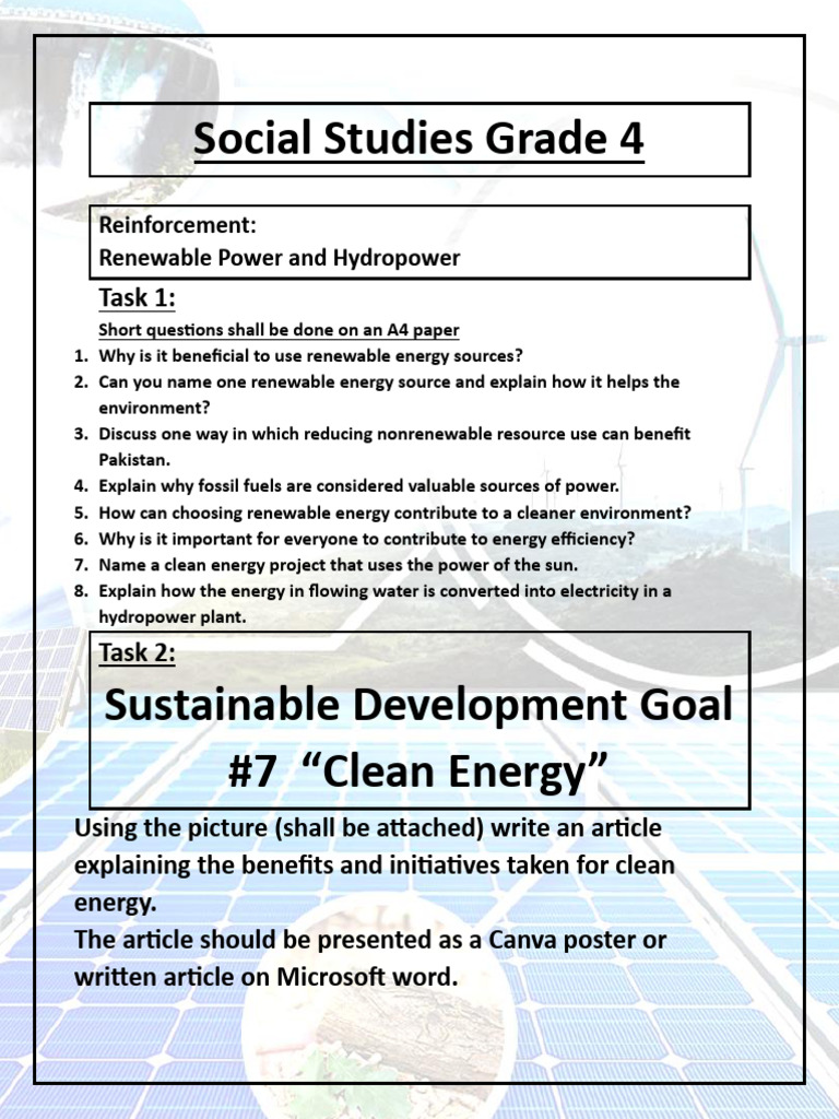 Social Studies Grade 4 Homework | PDF