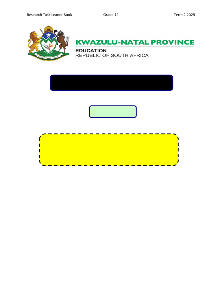 2025 Geo Grade 12 Research Learner Book Eng - 075350 | PDF ...