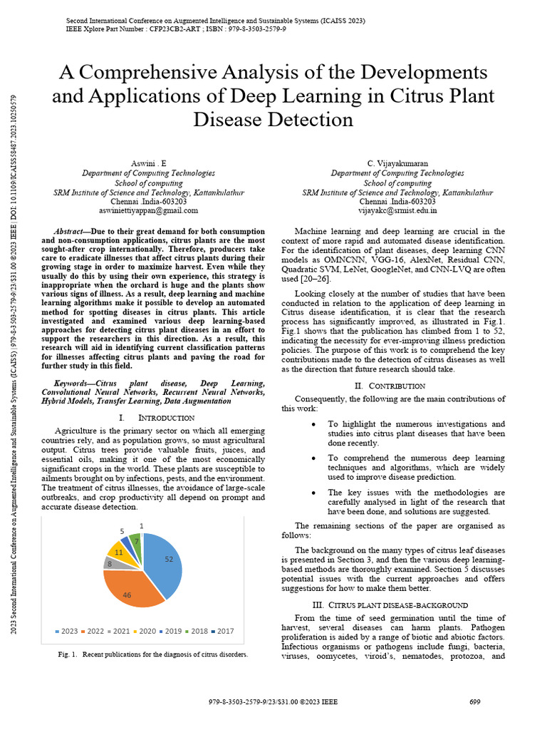 A Comprehensive Analysis of The Developments and Applications of Deep ...