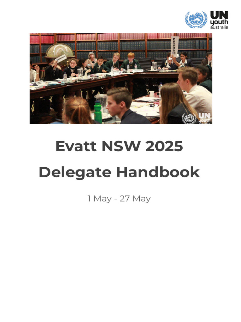 Evatt NSW 2025 Delegate Handbook | PDF