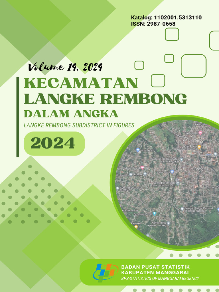 Kecamatan Langke Rembong Dalam Angka 2024 | PDF