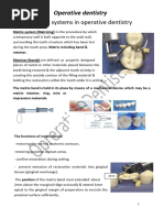 Matrix Band Placement | PDF | Technology & Engineering