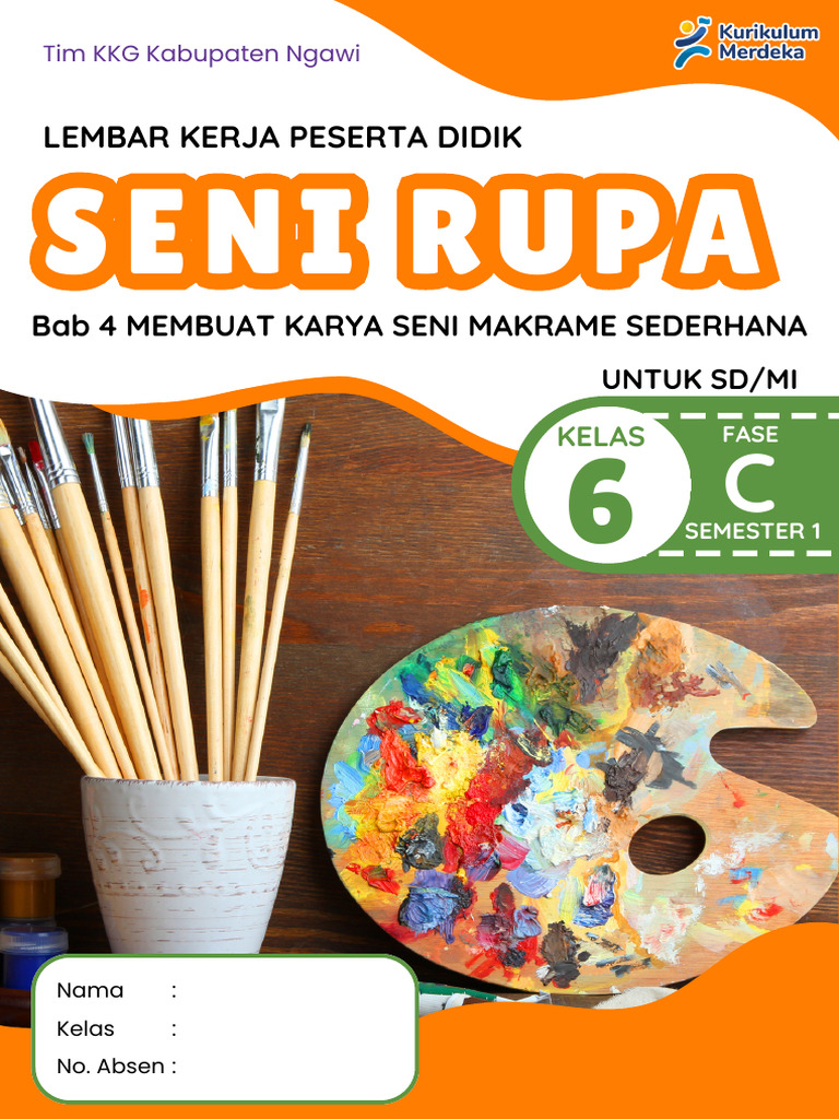 4 - LKPD - Membuat Karya Seni Makrame Sederhana | PDF