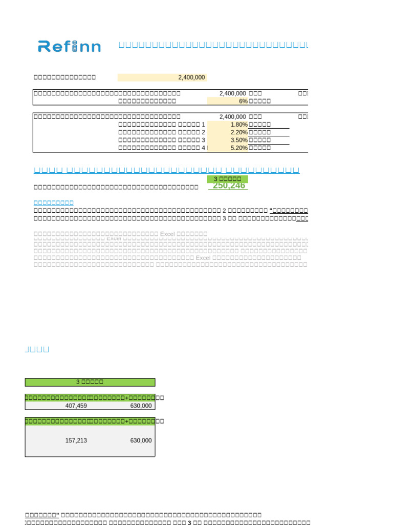 HomeRefinance Calculate by Refinn Update Nov2021 1 | PDF