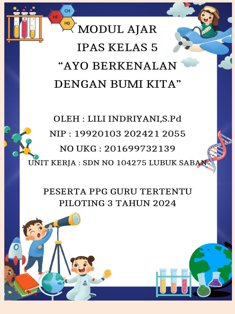 MODUL AJAR Praktek UKIN Lili | PDF