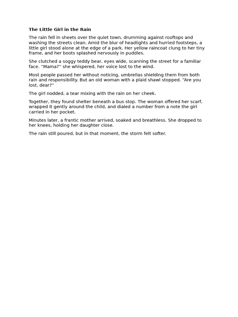 Little Lost Girl | PDF