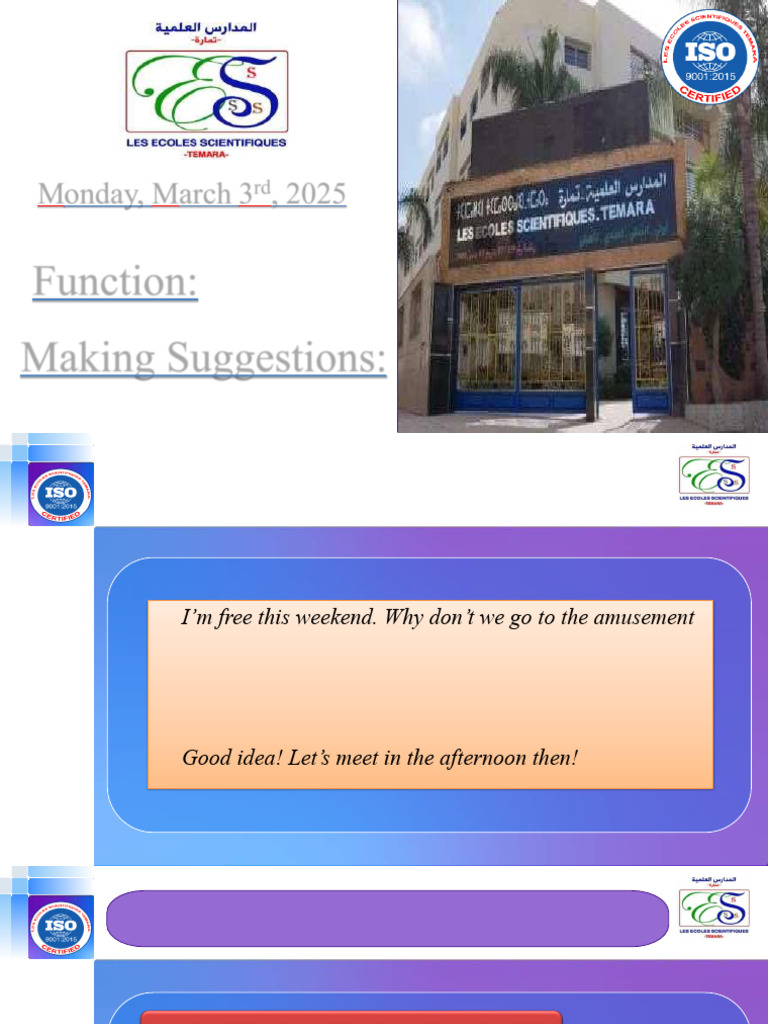 Making Suggestions | PDF