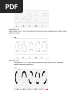 Soal dan Pembahasan Tes Figural | PDF