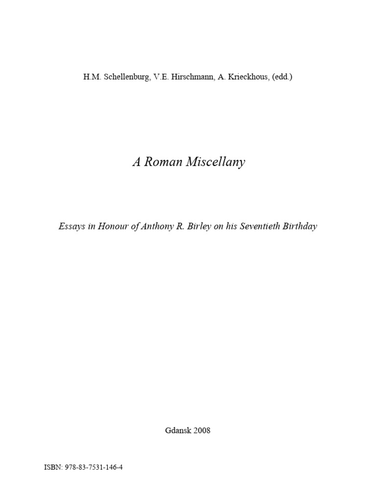 Pullarii Marsi Haruspices and Sacerdotes | PDF | Priest | Roman Empire