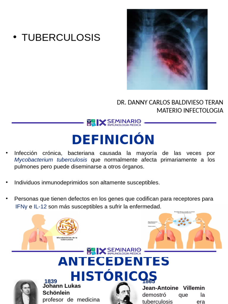 Tuberculosis: Definición y Tratamiento | PDF | Tuberculosis | Inmunología