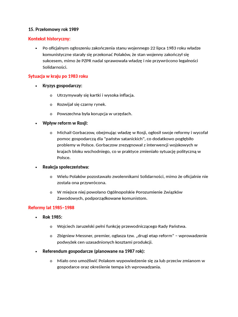 Temat 15 Klasa 2 | PDF