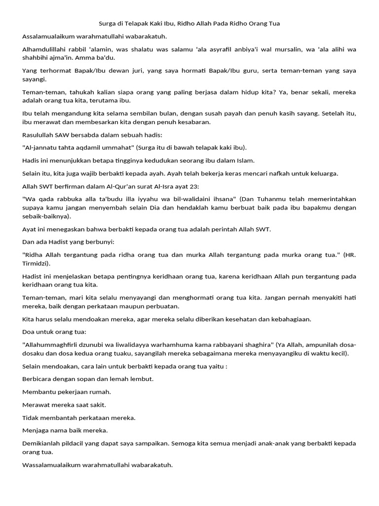 Naskah Pildacil Tahun 2025 | PDF