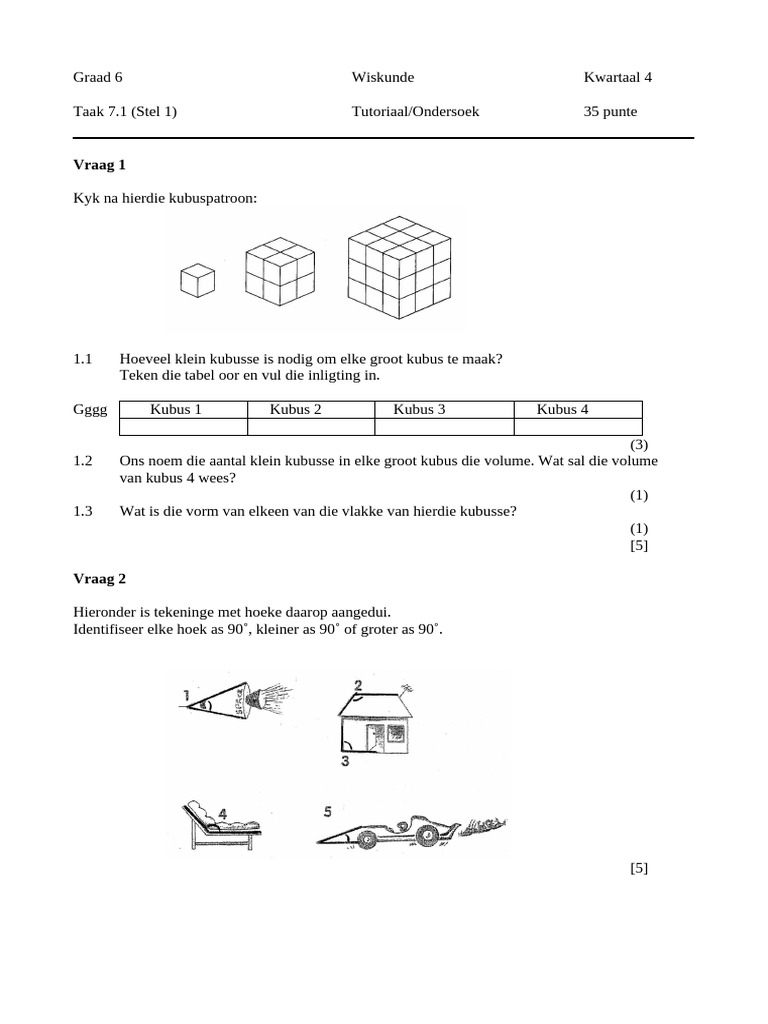 Gr6 Op1 Kwartaal4 | PDF