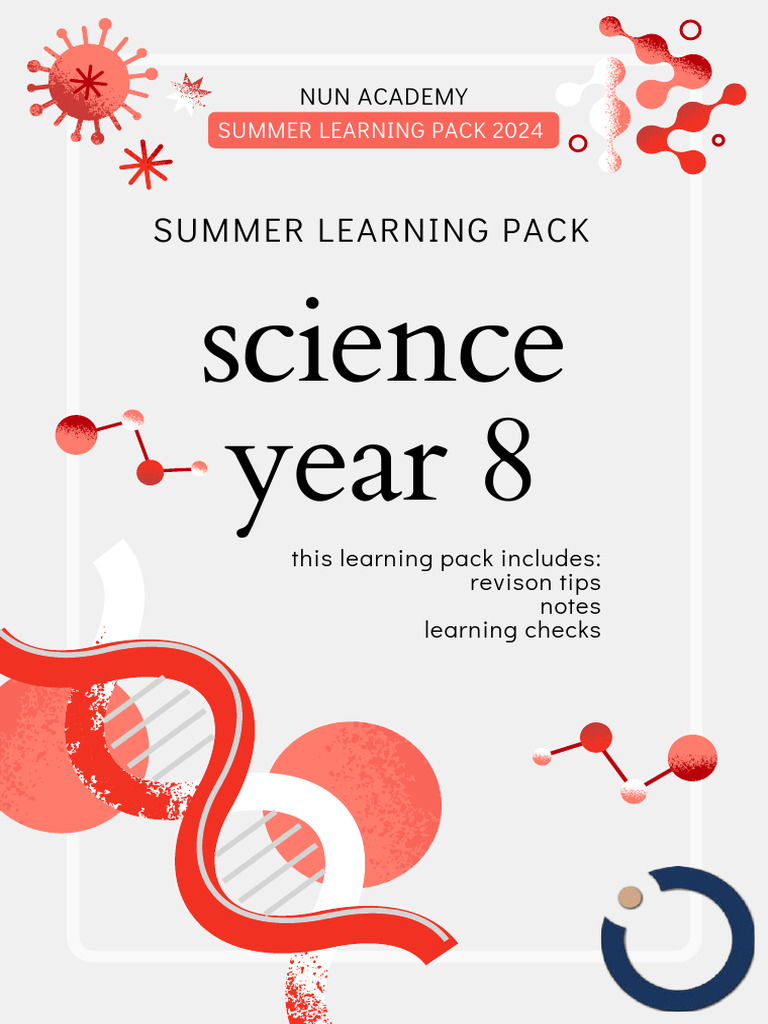 Y8 Science Summer Pack | PDF | Mixture | Blood