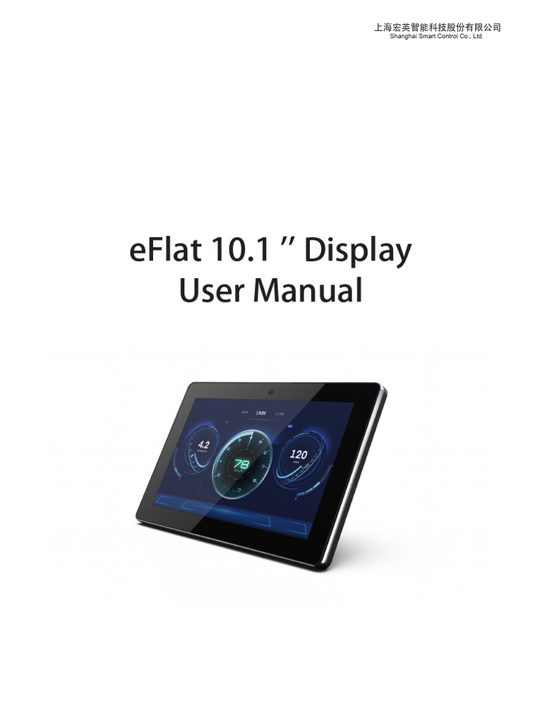 eFlat 10.1" Display User Manual | PDF | Electrical Connector ...