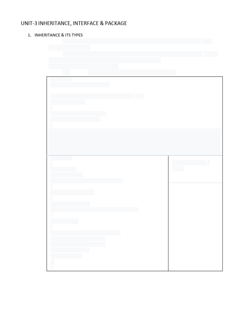 Java Inheritance and Method Overloading | PDF | Method (Computer ...