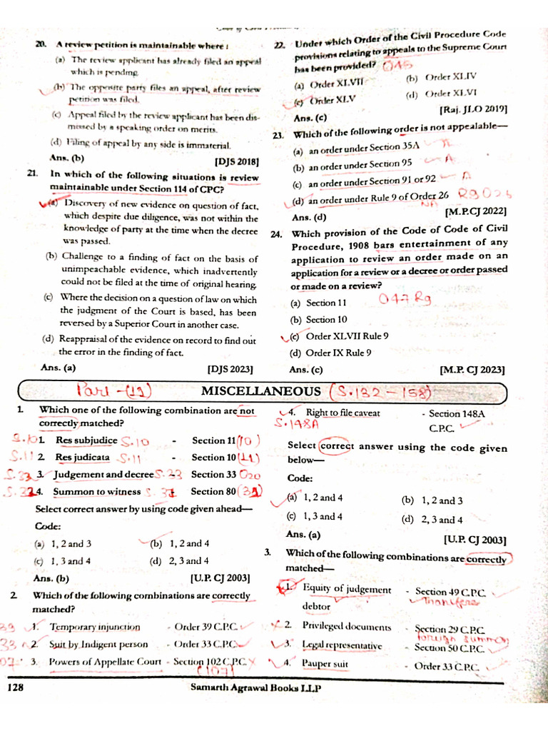 CPC MISCELLANEOUS | PDF