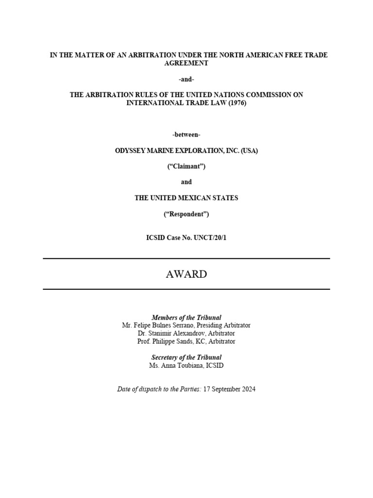 AWARD | PDF | Valuation (Finance) | Damages