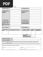 cn22 Form Blank | PDF | Customs | Mail