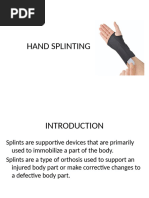 Short Opponens Spilint | PDF | Hand | Thumb