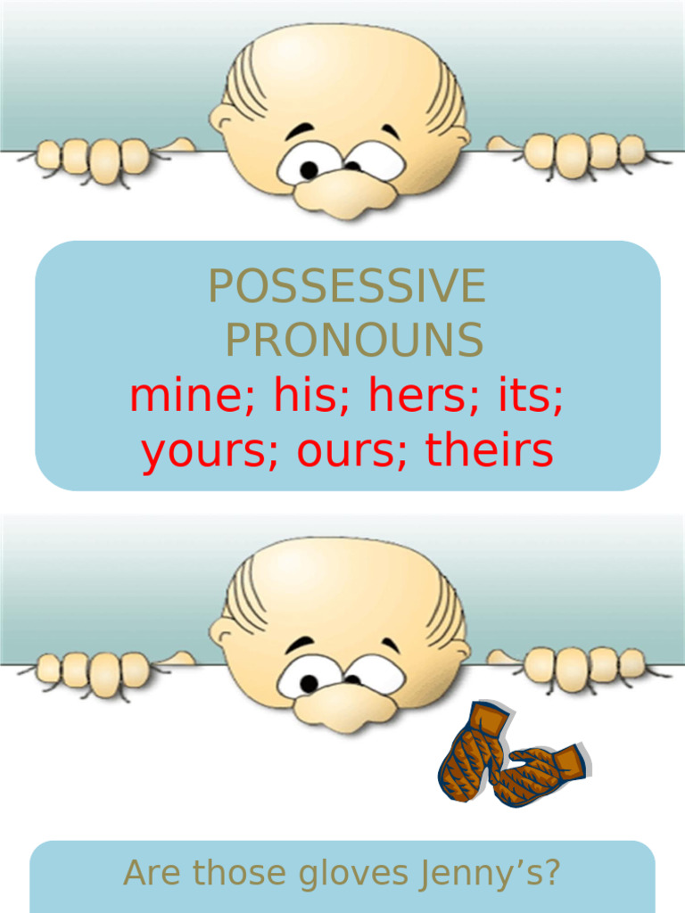 Possessive Pronouns. | PDF