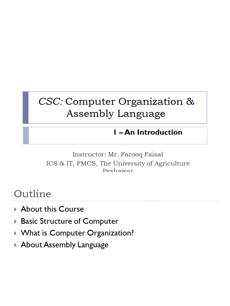 Lecture 1 1ababcccccccccvccccccccccvccvx | PDF | Central Processing Unit | Assembly Language