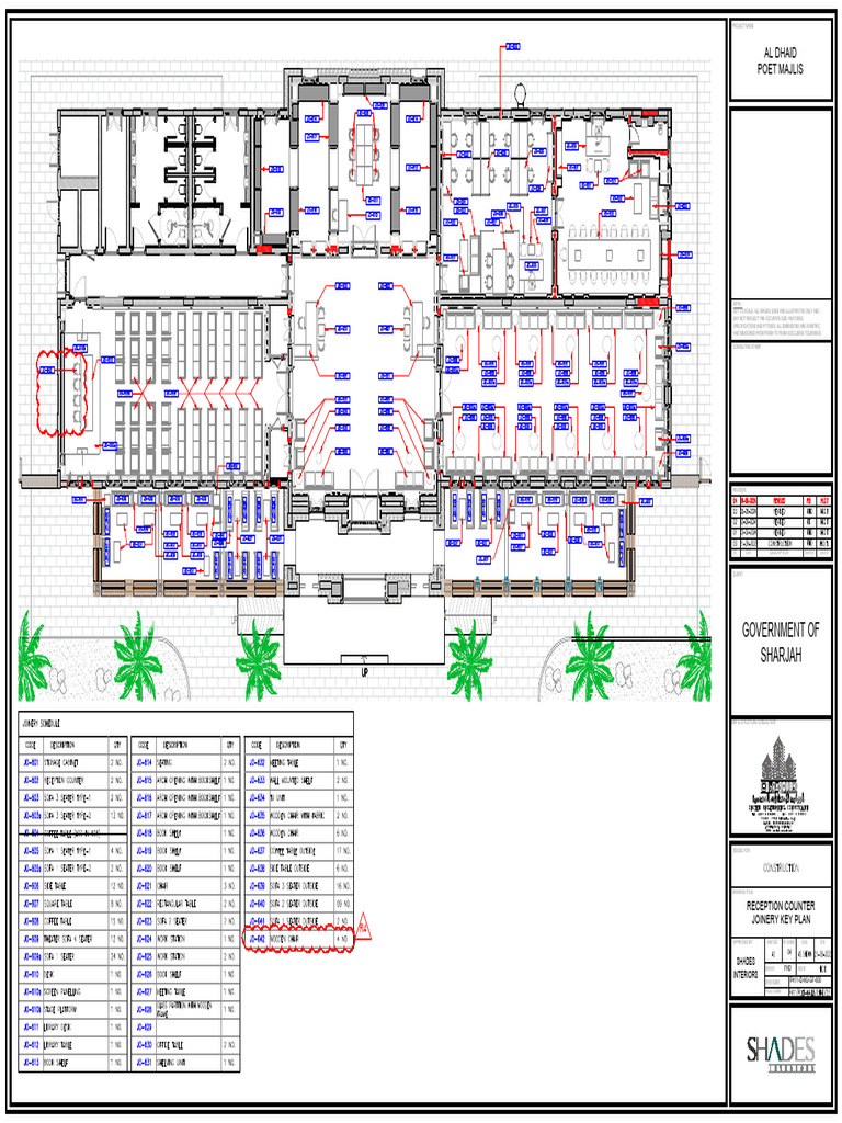 P411-Id-Mj-Gf-Jo-600 Rev.04 - Ground Floor Joinery Key Plan-. | PDF