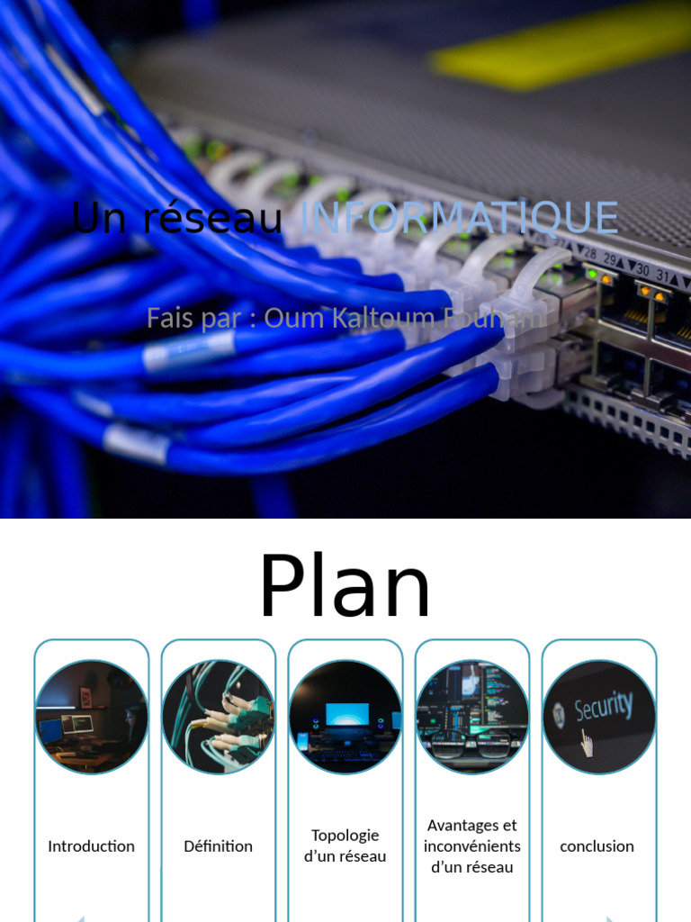 Un Réseau Informatique | PDF | Topologie de réseau | Réseau informatique