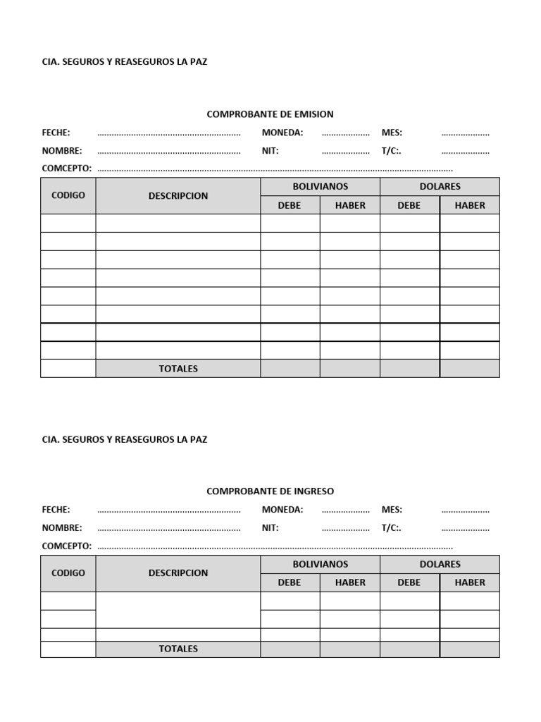 FORMATO DE LIQUIDACION DE COBRANZA. LIBRO DIARIO | PDF | Economias | Dinero