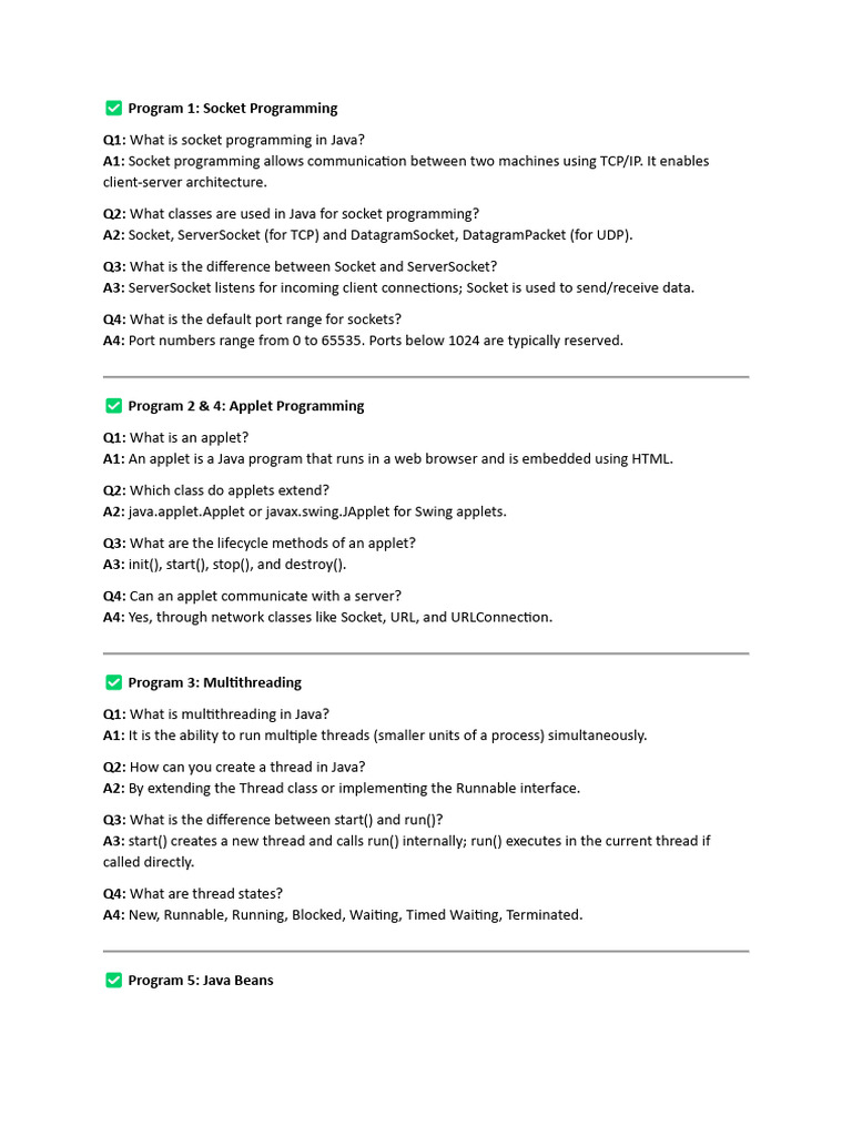 VIV 1 | PDF | Java (Programming Language) | Model–View–Controller