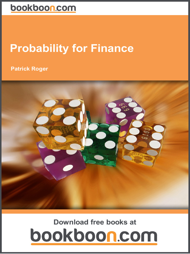Probability Concepts for Finance | PDF | Probability Distribution ...