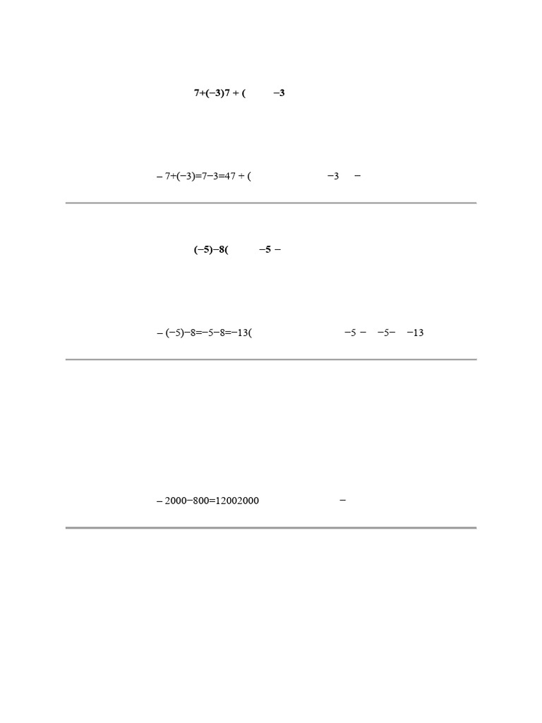 Soalan Aplikasi Integer | PDF