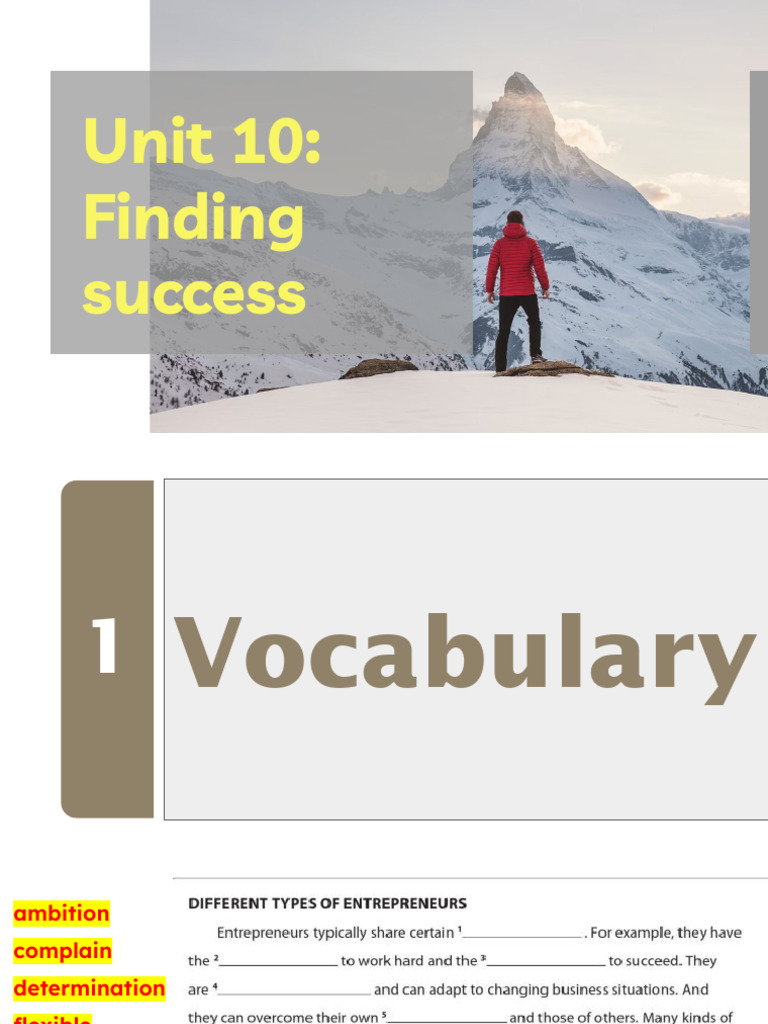 Bản sao của GE3 - Unit 10 - Vocabulary | PDF | Psychology | Social Psychology