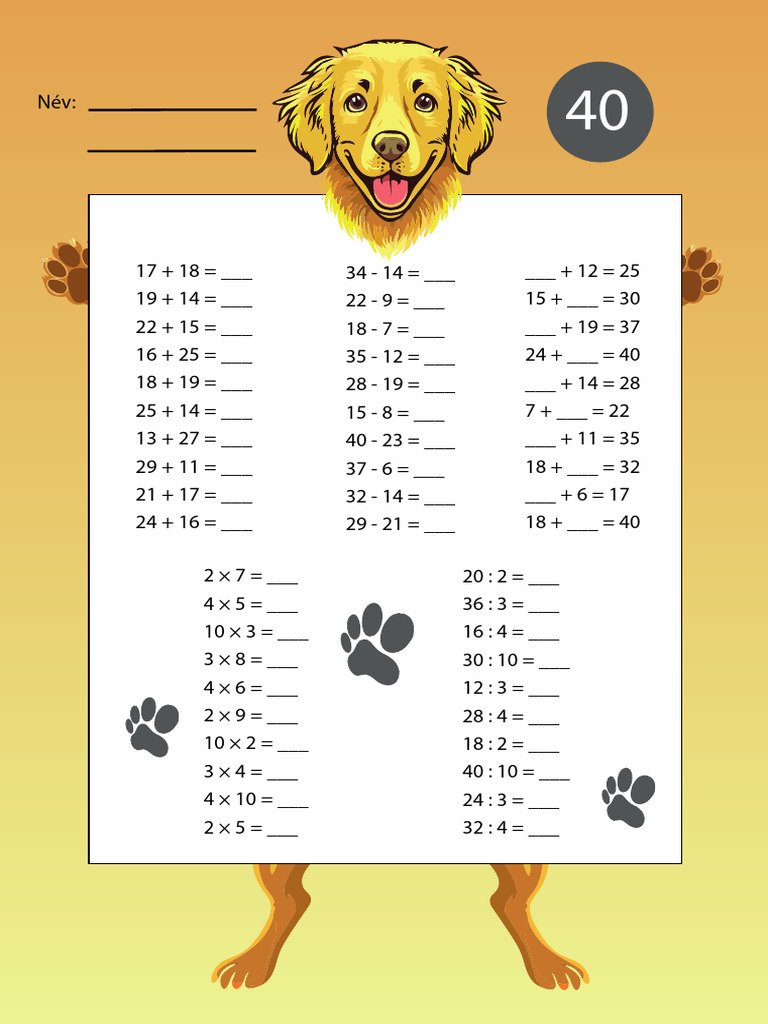 40 Es Számkör | PDF