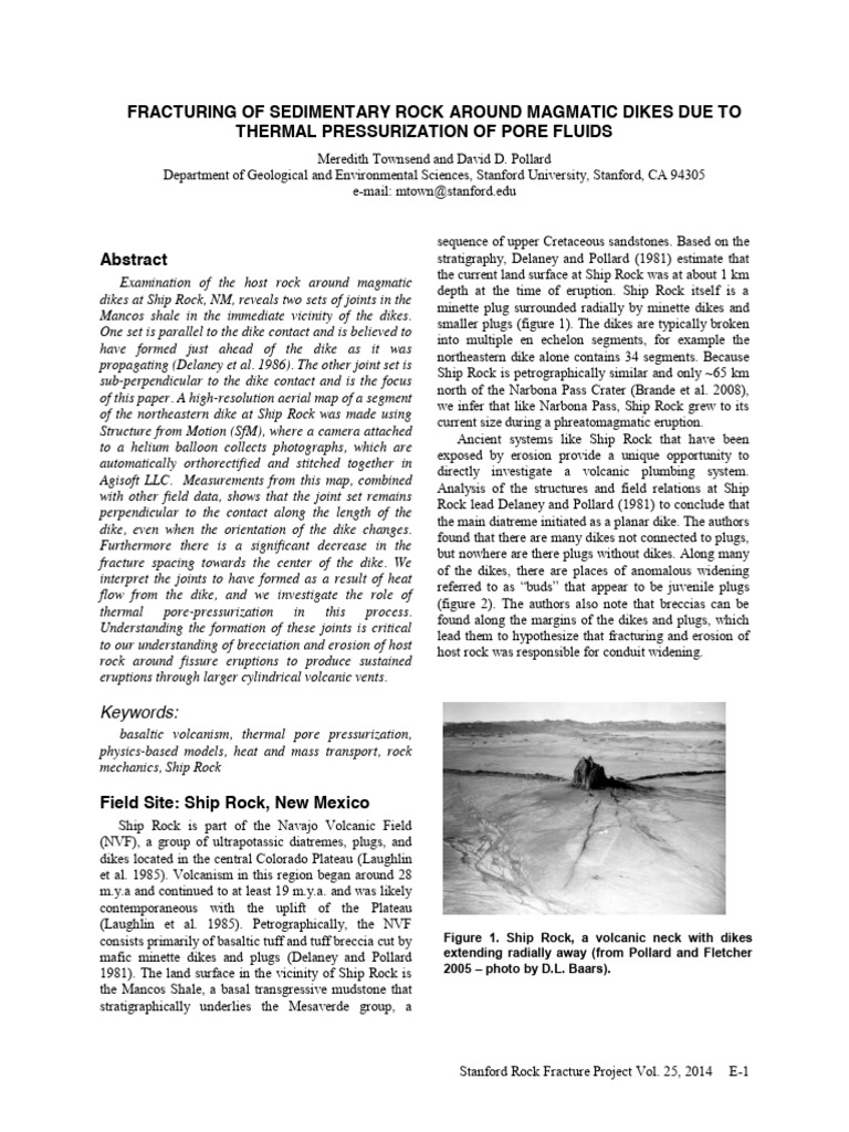 Rock Fracture Project Workshop | PDF | Stress (Mechanics) | Types Of ...