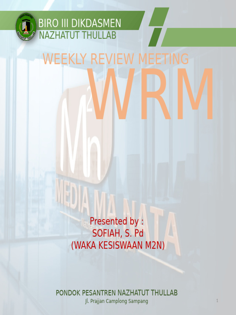 Wrm Wakasis W 3 November 2024 Pdf