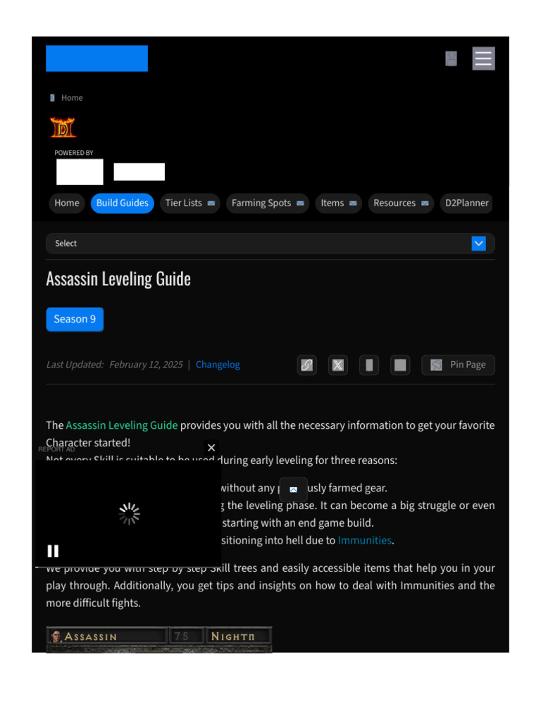 Diablo 2 Resurrected - Assassin Leveling Guide - Diablo 2 - Ladder ...