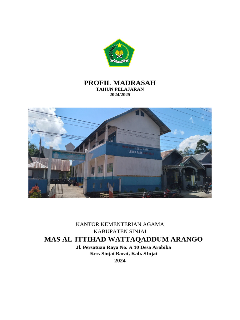 Profil Madrasah | PDF