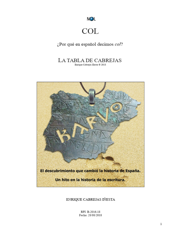 Significado de "col" en español | PDF | Lengua española | Alfabeto