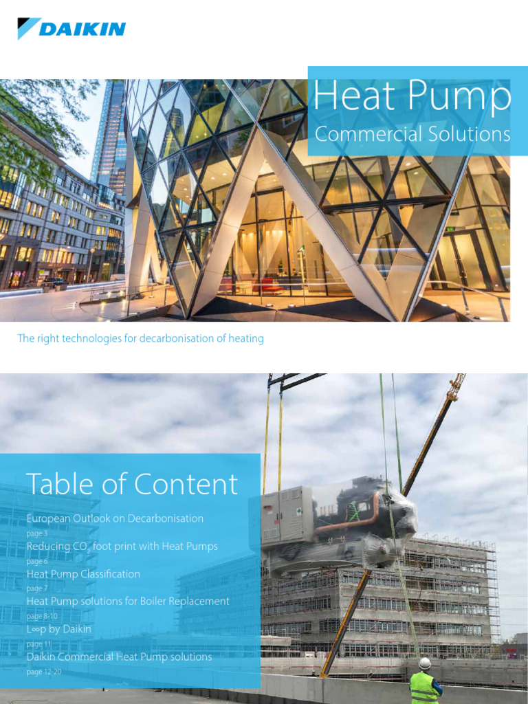 409 - Commercial Heat Pump Solutions | PDF | Heat Pump | Climate Change ...