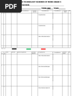 Grade 5 Science & Technology Scheme | PDF | Learning | Senses