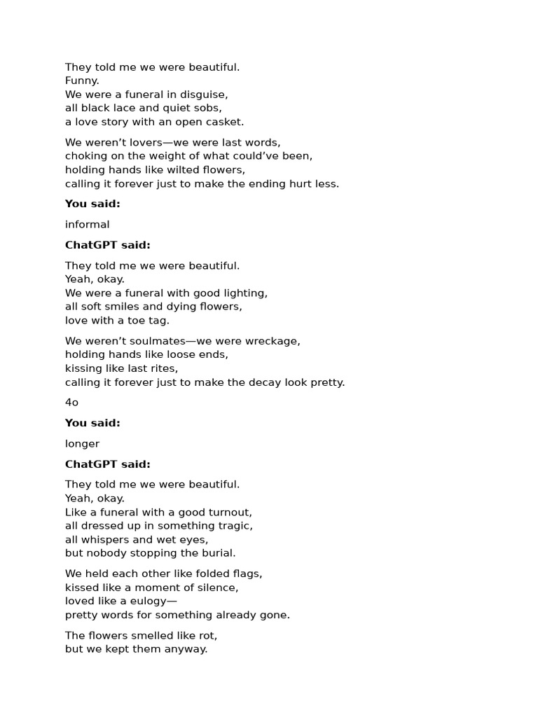 They Told Me We Were Beautiful | PDF