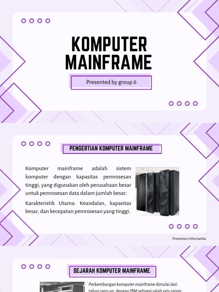 Mainframe | PDF