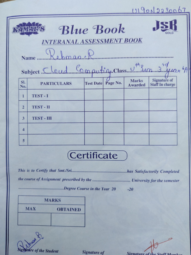 Cloud Computing Assignment Pdf 7405