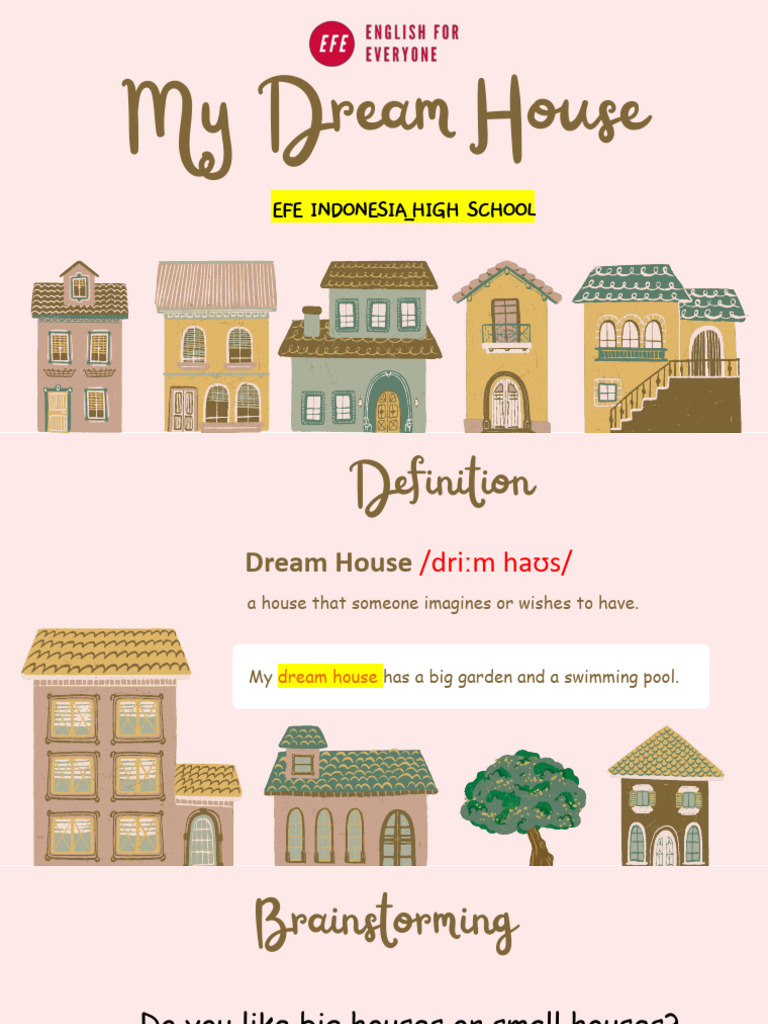HS - My Dream House (15-05-2025) | PDF